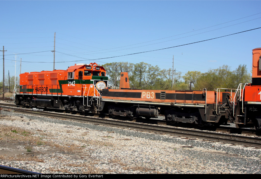 IHB 2142 & IHB PB3 - Indiana Harbor Belt